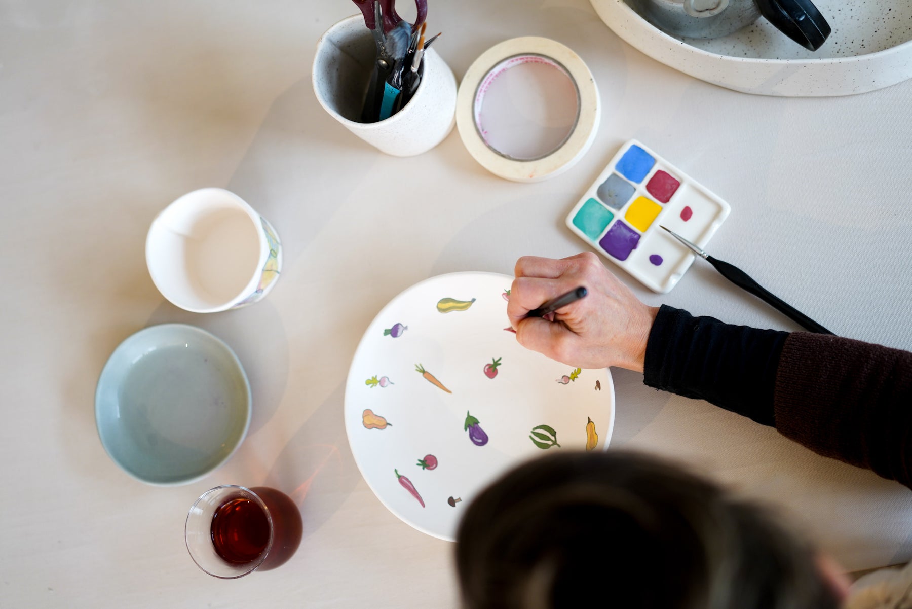 Peinture sur céramique– Atelier Make